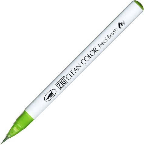 Zig Clean Color Real Brush Marker Pen Light Green TopToy