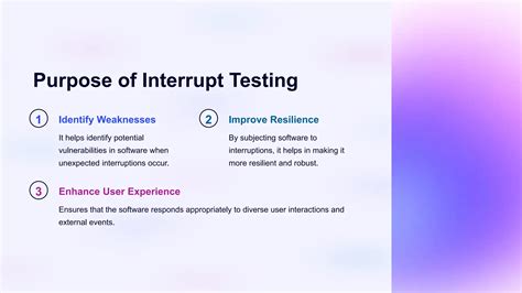 What Is Interrupt Testing Know More About It Pptx Computer Software And Applications