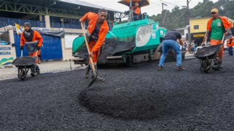 Prefeitura De Manaus Avança Com O Programa De Recapeamento Asfáltico