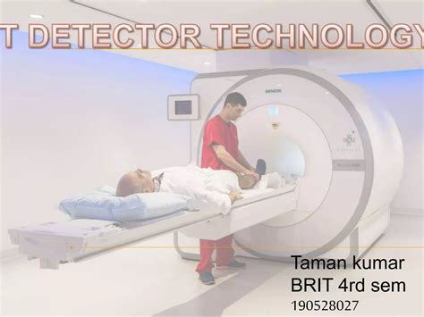 Ct Detector Technology Ppt