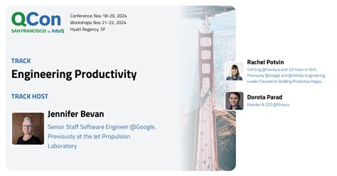 QCon San Francisco Engineering Productivity