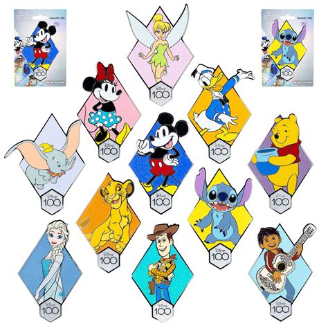 Disney 100 Years Of Wonder Diamond Pin Series And Sleeping Beauty Puzzle Pins At Pink A La Mode