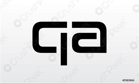 Initial Letter Qa Logo Design With Creative Modern Business Typography
