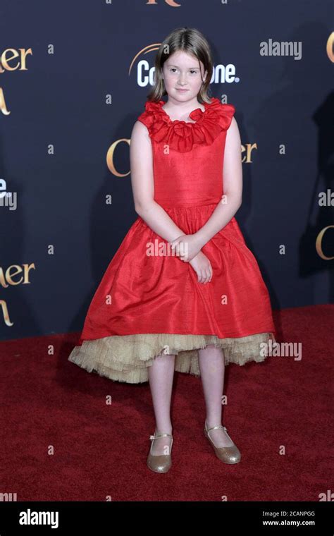 Los Angeles Jul 30 Bronte Carmichael At The Christopher Robin Premiere At The Walt Disney