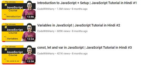 Day1 Codewithharry Javascript Javascriptdevelopers