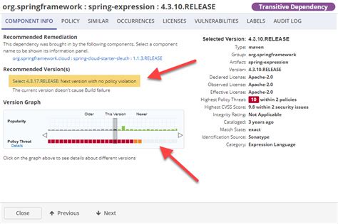 Sonatype Vulnerability CVE 2016 1000027 In Spring Web Project Issue