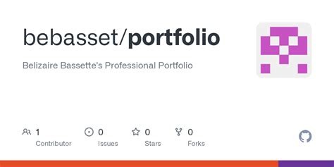 Portfolio Index Html At Main1 · Bebasset Portfolio · Github