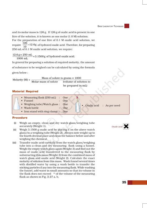 Lab Manual Chemistry Class
