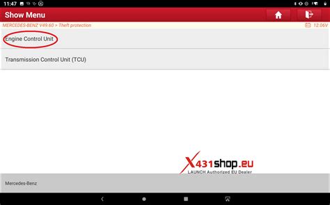 Xprog3 搭載の Launch X431 Pad V は Med177x Ecu データを消去します 自動車ソリューション