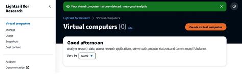 getting started with amazon lightsail for research a tutorial using