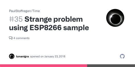 Strange Problem Using Esp Sample Issue Paulstoffregen Time