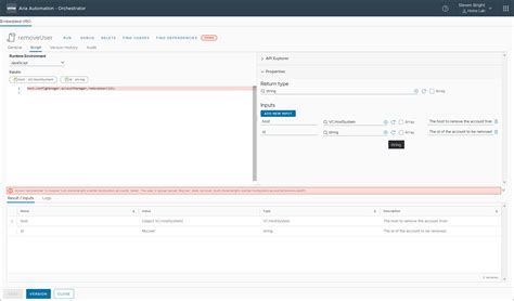 Managing ESXi Local User Accounts From Aria Automation Orchestrator