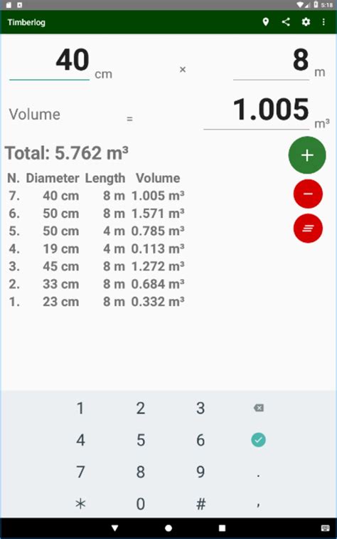Timberlog Timber Log Volume Calculator Apk For Android Download