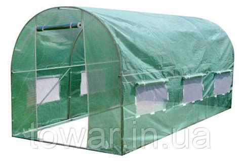 Садовая теплица тонель 9m2 с окнами 4.5x2м (ID#724762998), цена: 4999 ...