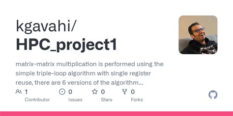 Github Kgavahihpcproject1 Matrix Matrix Multiplication Is