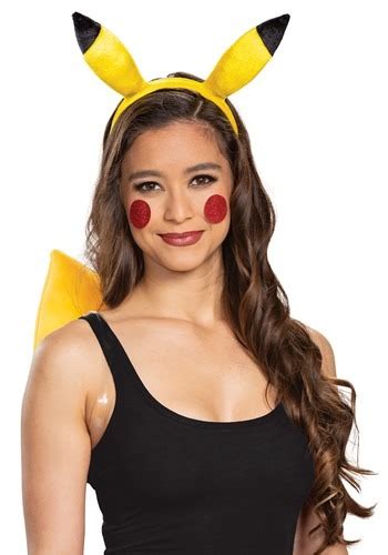 Pokemon Pikachu Tail And Headband Kit
