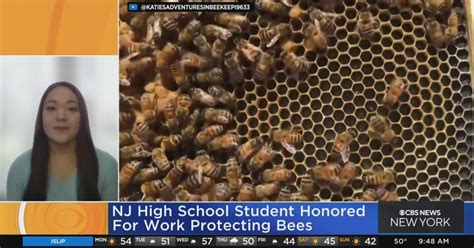 New Jersey Bee Girl Honored With Special Award Cbs New York