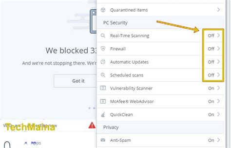 How To Turn Off McAfee Antivirus On Windows 10 TechMaina