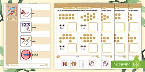 SEND Small Steps Repetition Counting 5 10 Teacher Made