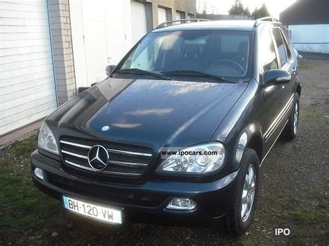 2003 Mercedes Benz Ml 400 Cdi Car Photo And Specs