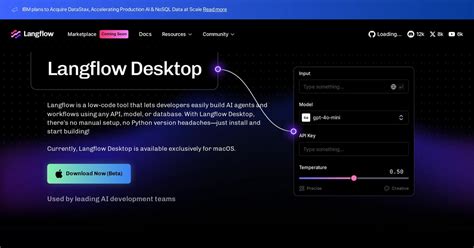 Langflow Desktop Low Code Ai Builder
