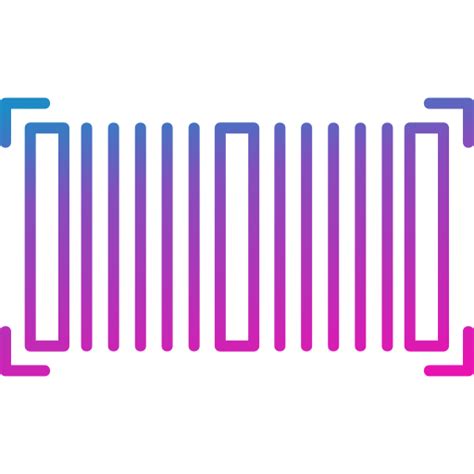 Icono de Código de barras Generic Gradient