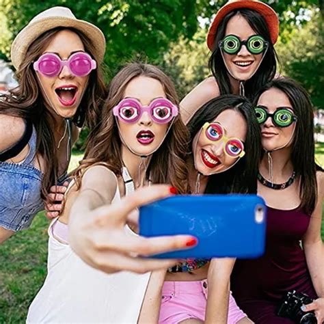Dropship Funny Crazy Eyes Glasses Novelty Toys Gags And Practical Jokes Giant Googly Eyes