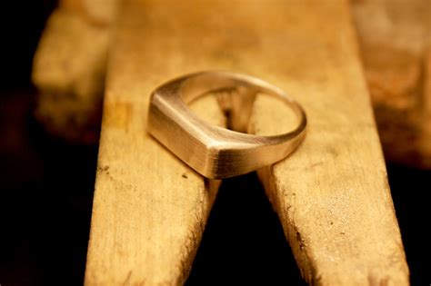 실버 직사각형 반지