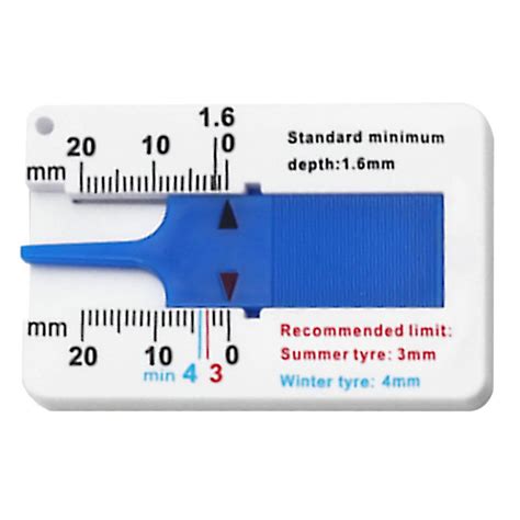 Tire Tread Depth Gauge 0 To 22mm Depth Gauge Caliper Tire Tread Depth Gauge Tire Tread Depth