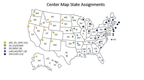 Nasa Locations Map