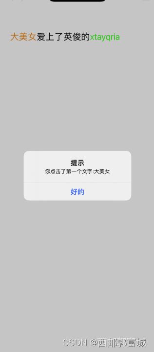 【ios】—— 富文本实现超链接功能ios 富文本超链接 Csdn博客
