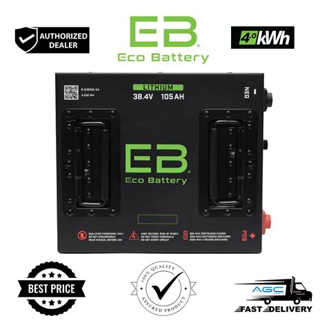 38v 105ah Cube Lifepo4 Lithium Battery Only Augusta Golf Cars Llc
