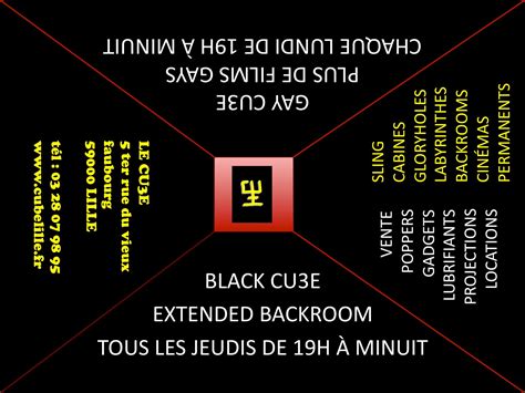 Le Cube Sex Shop And Cruising Bar Lille