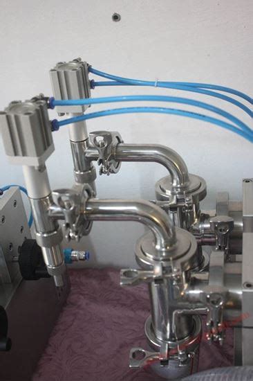 Two Heads Water Filling Machine For Liquid Only Fill Package Machinery