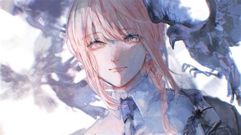 Papel De Parede Hd Para Desktop Anime Chainsaw Man Makima Homem