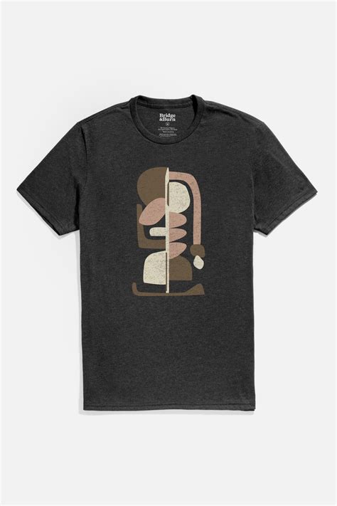 Mens Throwing Shade Tee Black Bridge And Burn
