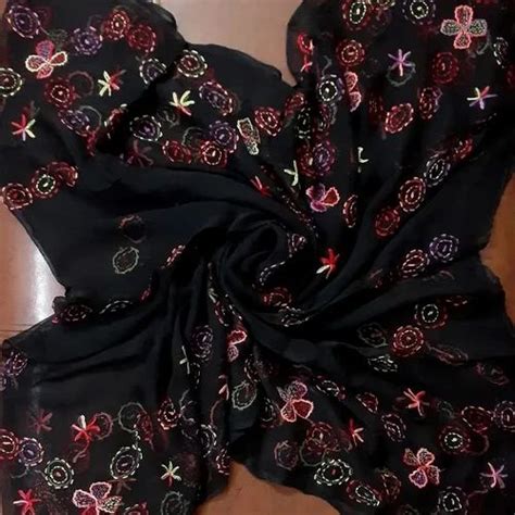 Hand Embroidery Dupatta Fabric At Rs 500piece Dupatta Fabric In New