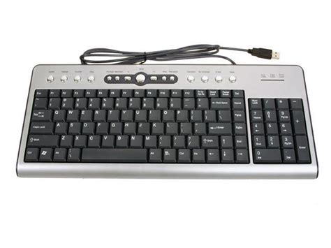 Ortek Slim Multimedia Pro Skb 2200 2 Tone Wired Keyboard