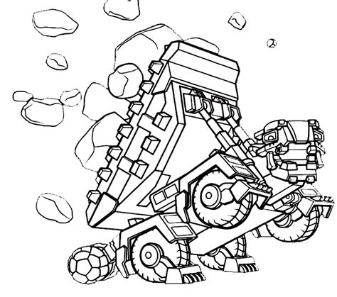 Dinotrux Coloring Pages