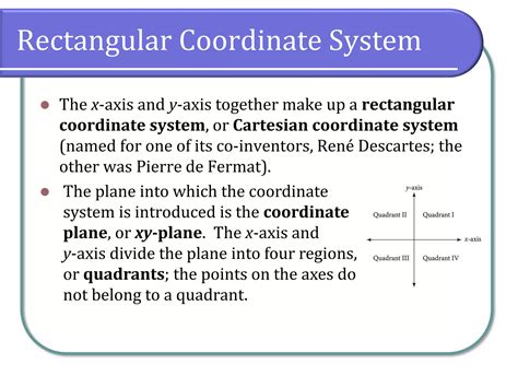 Rectangular Coordinate Systems PDF