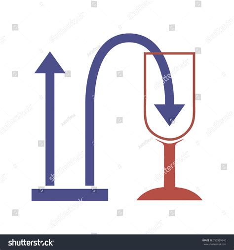 Manipulation Marks Vector Simple Signs Glass เวกเตอรสตอก ปลอดคา