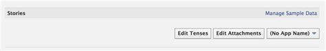Facebook Open Graph Stories With No App Name Stack Overflow