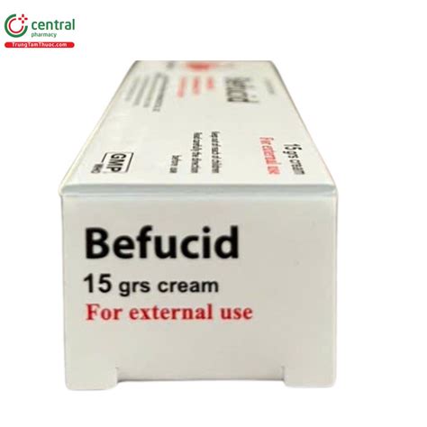 [CHÍNH HÃNG] Thuốc Befucid điều trị các bệnh viêm nhiễm trên da