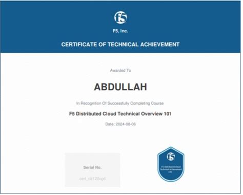 Abdullah Khan On Linkedin F5 Certification Professionalgrowth