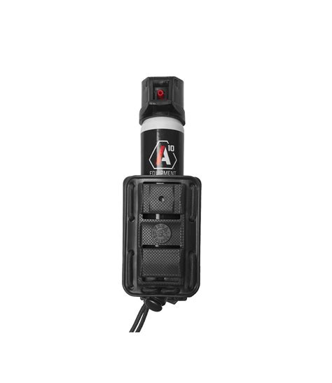 porte aérosol 50 75 et 100 ml bungy 8bl noir vega