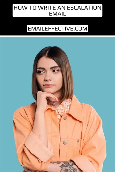 How To Write An Escalation Email