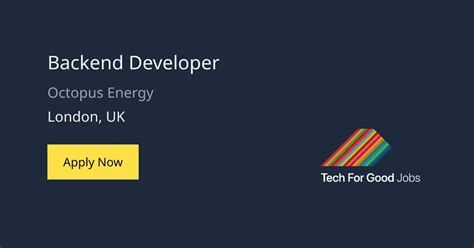 Hiring London Uk Backend Developer At Octopus Energy R