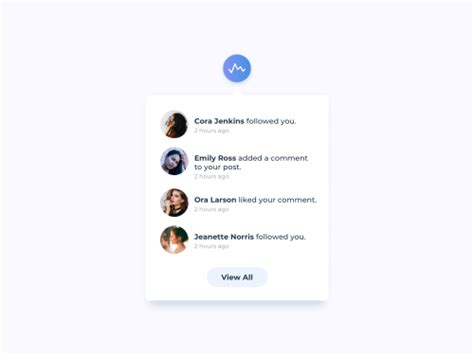 Notifications Designs Created By Ui Desgn Daily