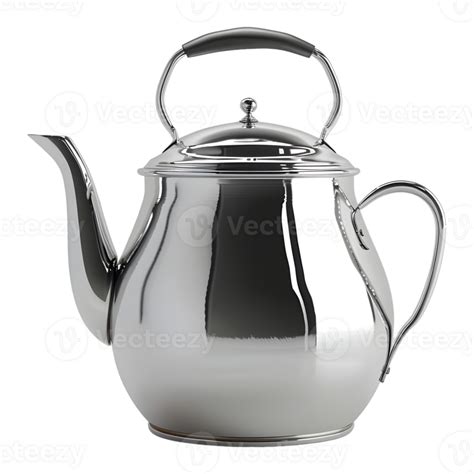 Ai Generated D Rendering Of A Teapot On Transparent Background Ai