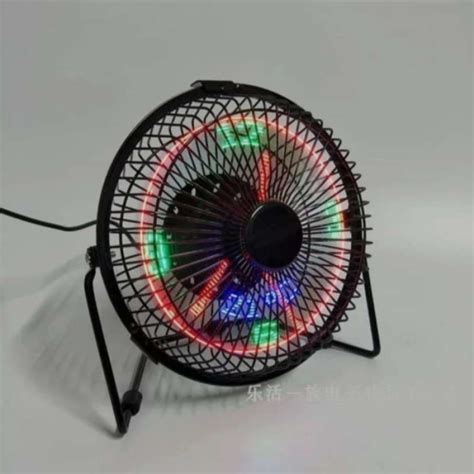 Promo Kipas Angin Besi Led Usb Portable Diskon 23 Di Seller Hayami